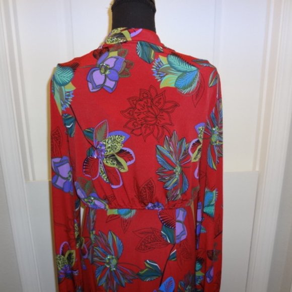 IMAN | Dresses | Nwtiman 2 Pc Set Includes Red Sleeveless Floral Dress ...